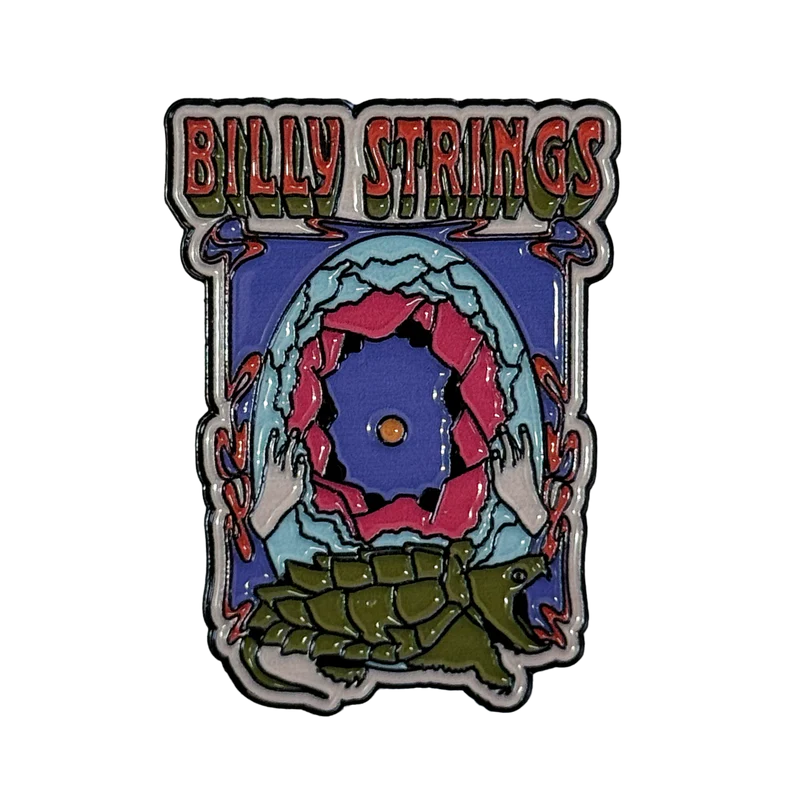 Billy Strings / Snapping Turtle Pin
