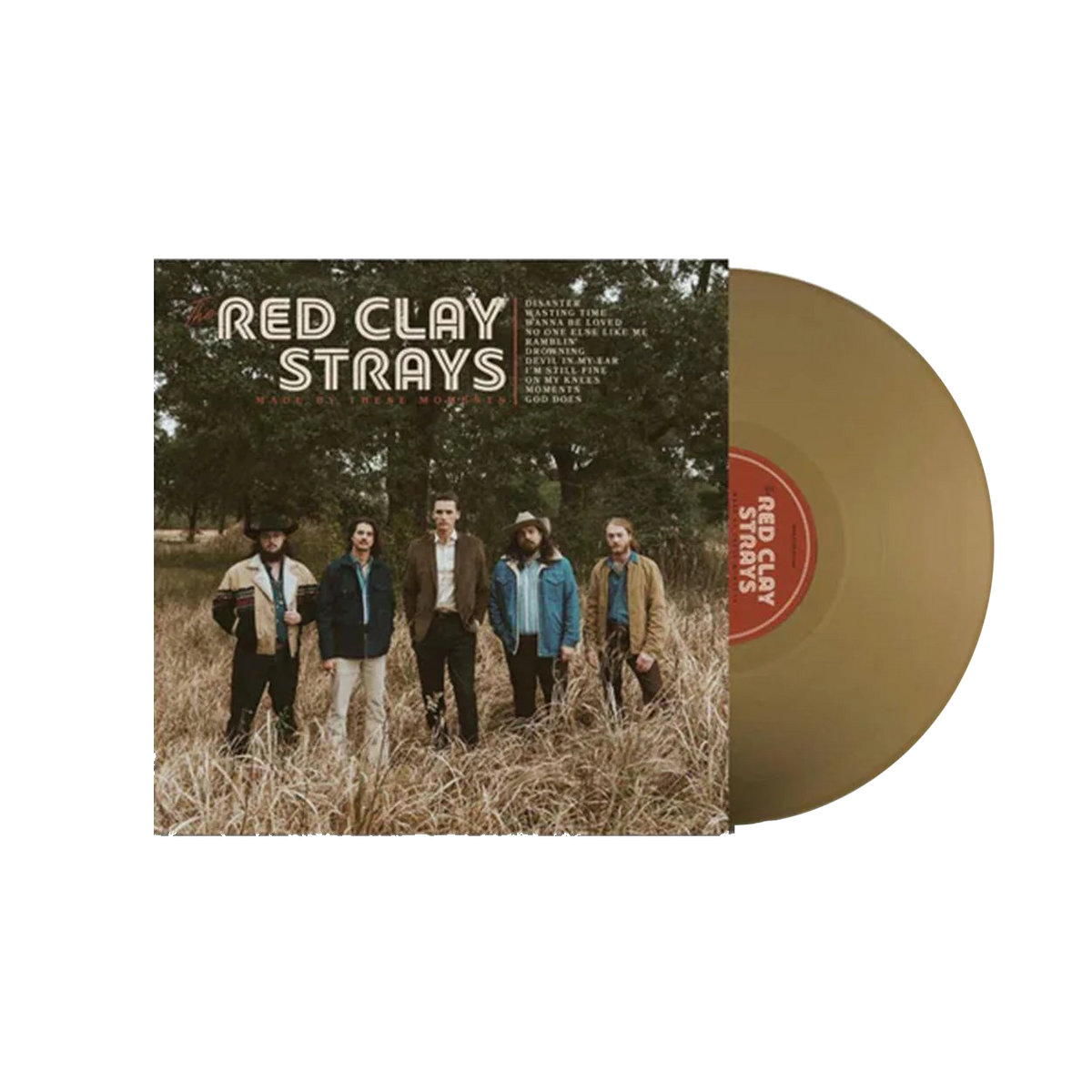 The Red Clay Strays / Made By These Moments (Opaque Gold Vinyl)
