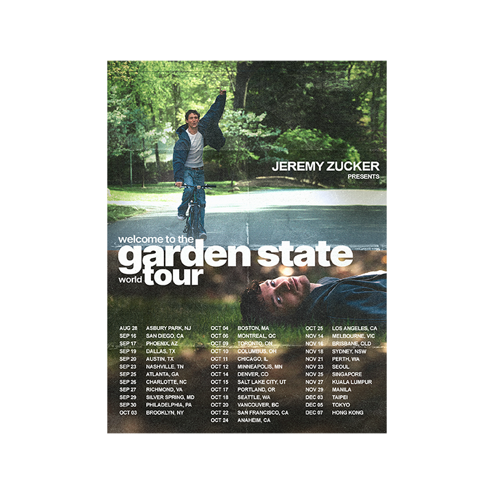 Jeremy Zucker / Tour Poster