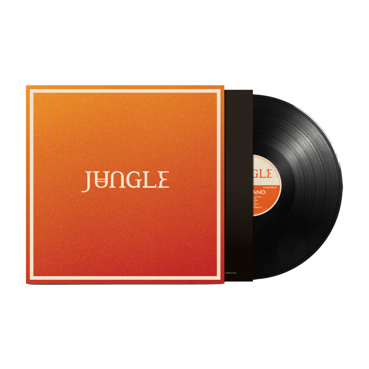 Jungle / Volcano (Black Vinyl) | Merch Jungle