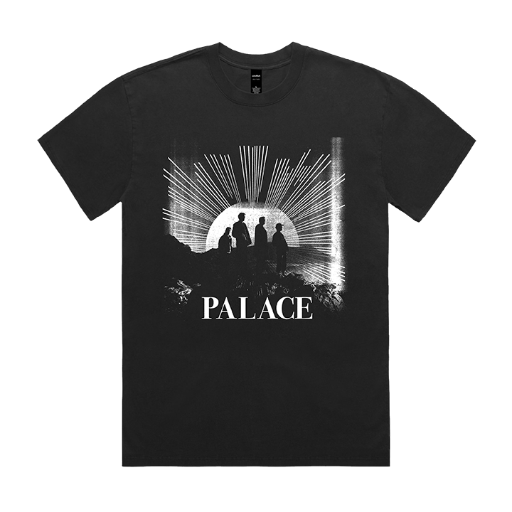 Palace / Sun Xerox Tee (Faded Black)